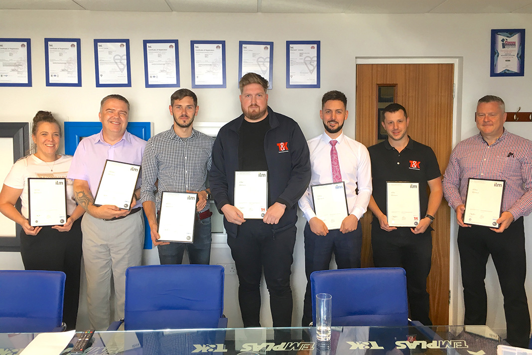 Emplas invests in ILM accredited training | Glass & Glazing Products ...