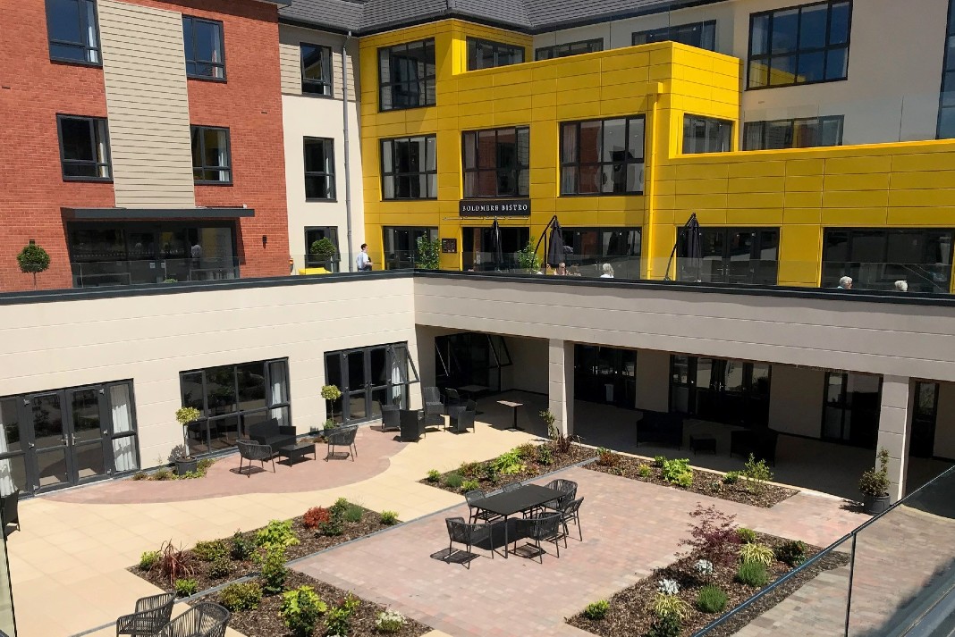 Optima-l windows for Birmingham care home | Glass & Glazing Products ...